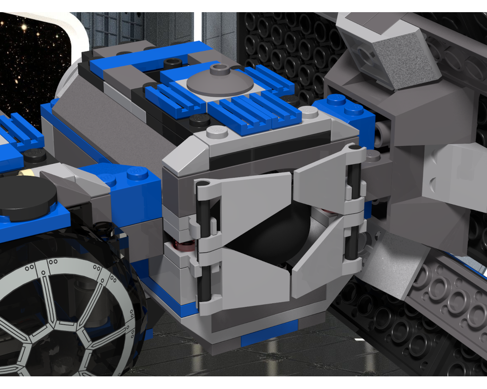LEGO MOC 4479 Tie Bomber Revamp by de_rumble | Rebrickable - Build with ...