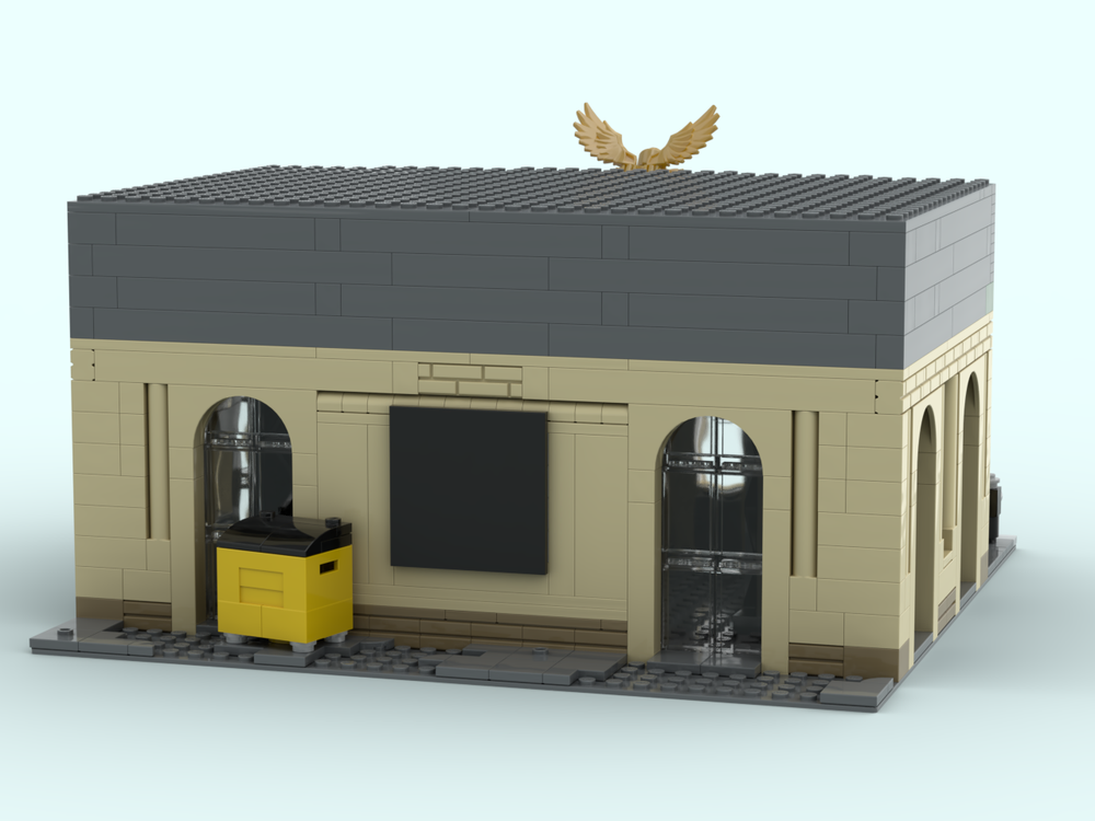 LEGO MOC Grand Central, addition to the Avengers tower by Oslanai ...