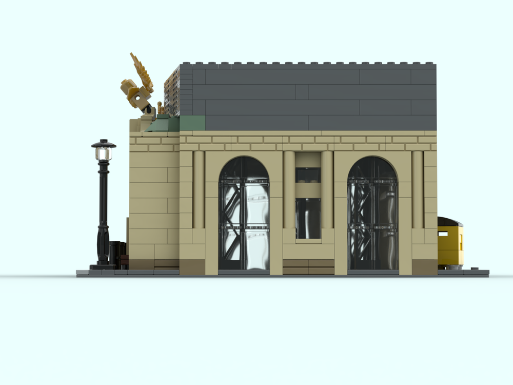 LEGO MOC Grand Central, addition to the Avengers tower by Oslanai ...