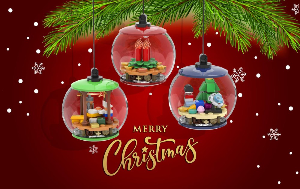 LEGO MOC-166771 Christmas Baubles – Tree Ornament Set 🎄 by PriBri ...