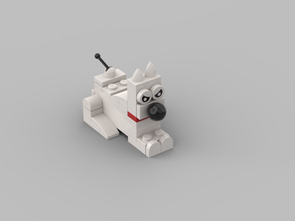 LEGO MOC Happy dog by EVA001 | Rebrickable - Build with LEGO