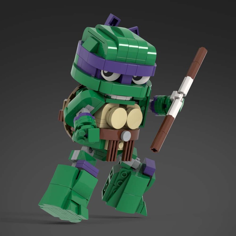 LEGO MOC TMNT-DONATELLO by choi_dambaek | Rebrickable - Build with LEGO