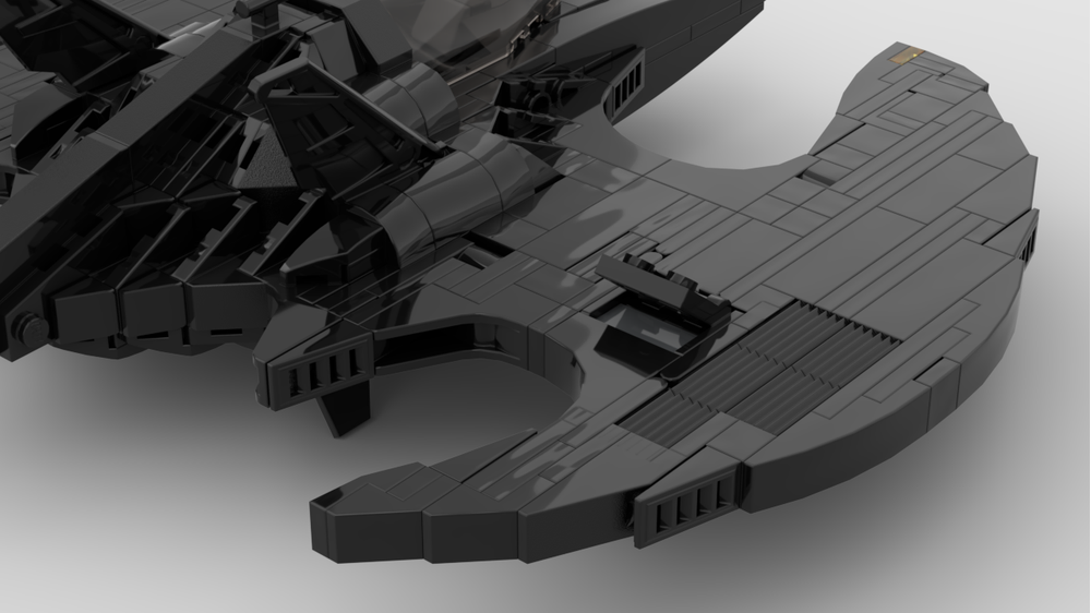 Lego Moc Tim Burtons 1989 Batwing By Cehnot Rebrickable Build With Lego