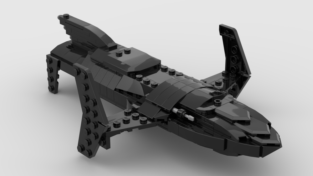 LEGO MOC Tim Burton's 1992 Batskiboat by cehnot | Rebrickable - Build ...