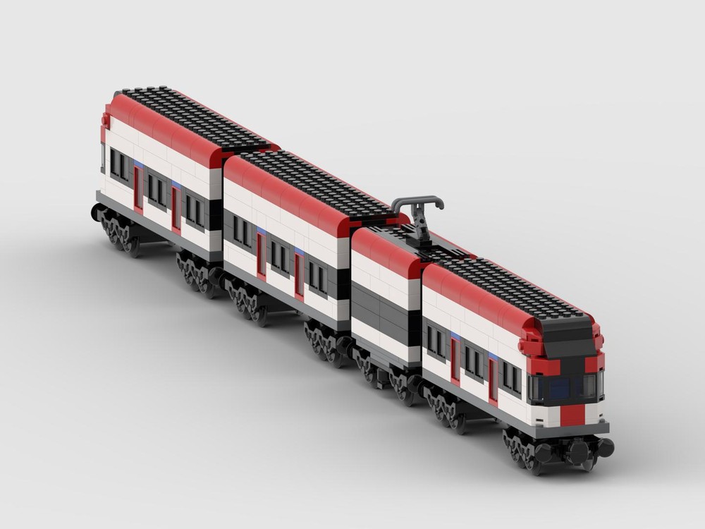 LEGO MOC Hubelchlotz Swiss Train SBB RaBe 520 "Seetaler" Motorless ...
