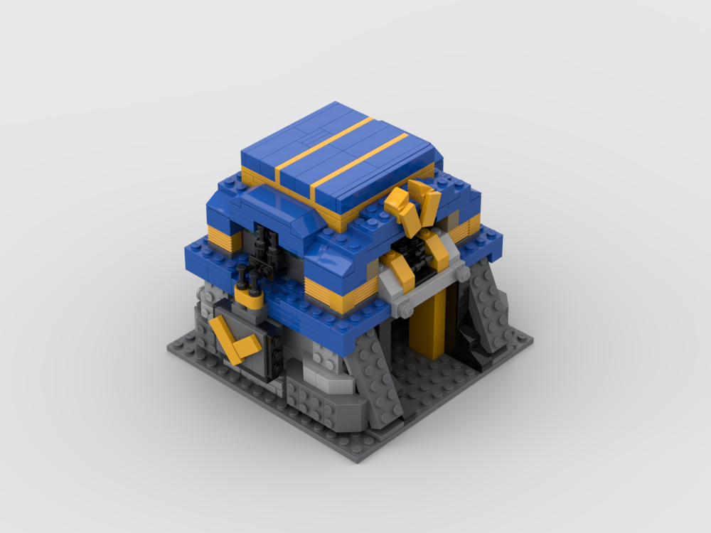 LEGO MOC Clash of Clans Town Hall 12 by AngryEddie | Rebrickable ...
