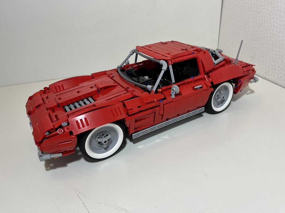 LEGO MOC Corvette C2 1963 Split Window Coupe by JamesJT | Rebrickable ...