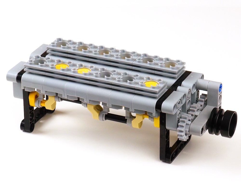 LEGO MOC U12 engine by BrickExperimentChannel | Rebrickable - Build ...