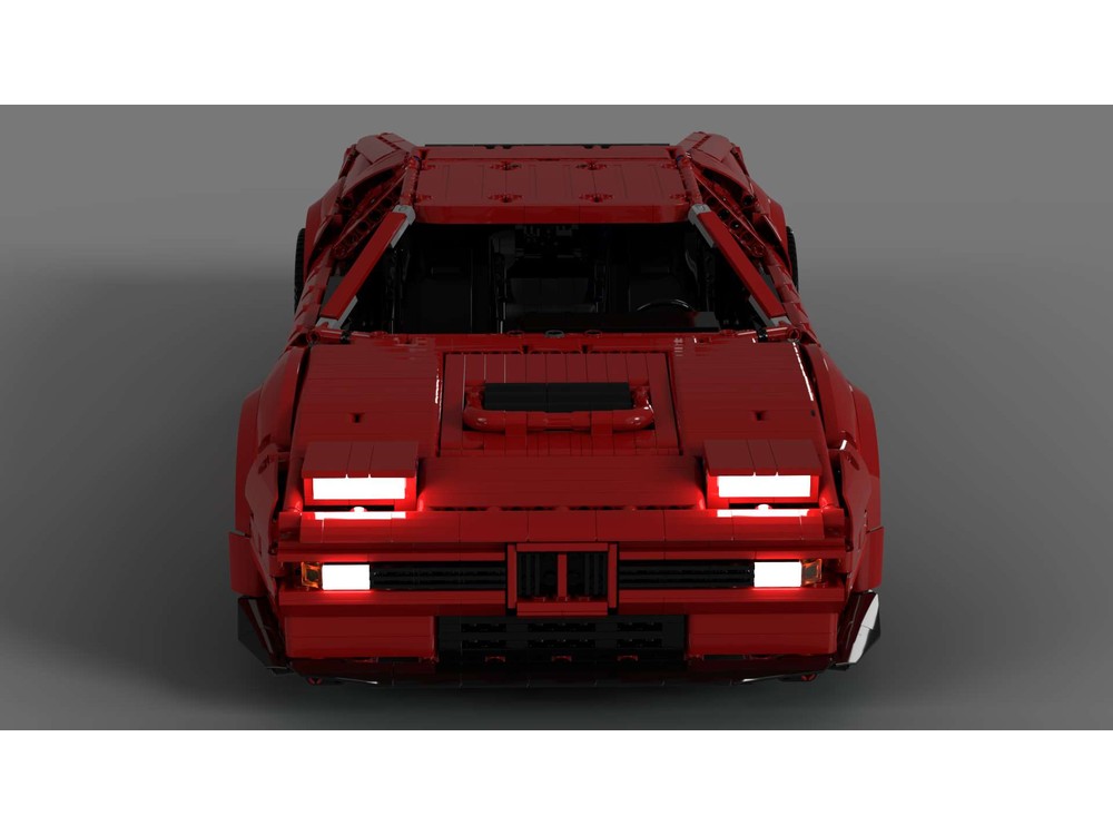 Lego Moc Bmw M1 Red 18 By Drower Rebrickable Build With Lego