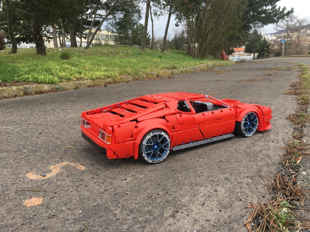 Lego Moc Bmw M1 Red 18 By Drower Rebrickable Build With Lego