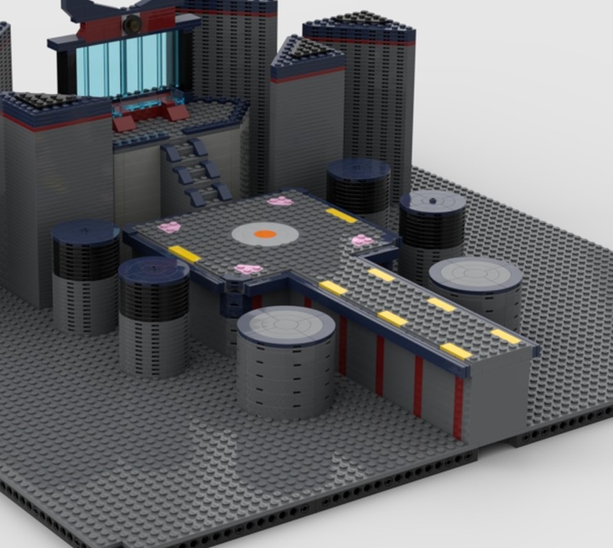LEGO MOC Ninjago Hangar Bay (Ninja's base under the monastry) by ...