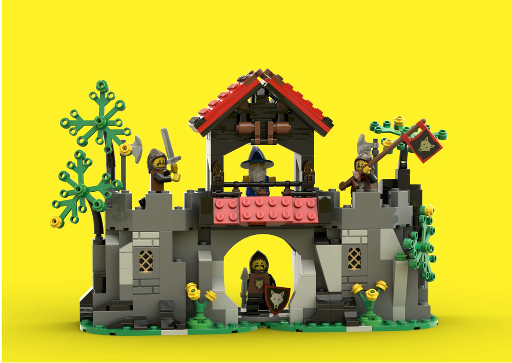 LEGO MOC Mountain Hideout by lux.bricks | Rebrickable - Build with LEGO