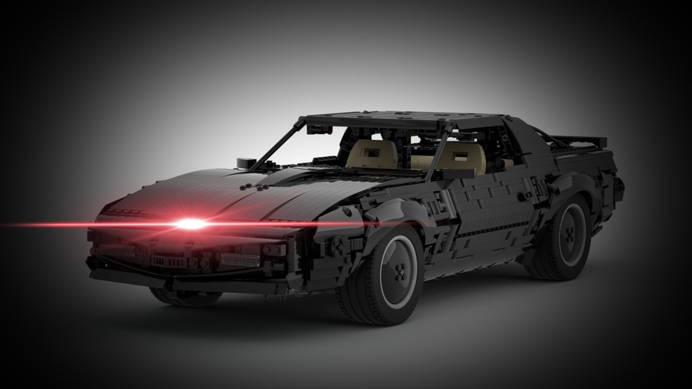 LEGO MOC Knight Rider KITT by Mr.Platinum | Rebrickable - Build with LEGO