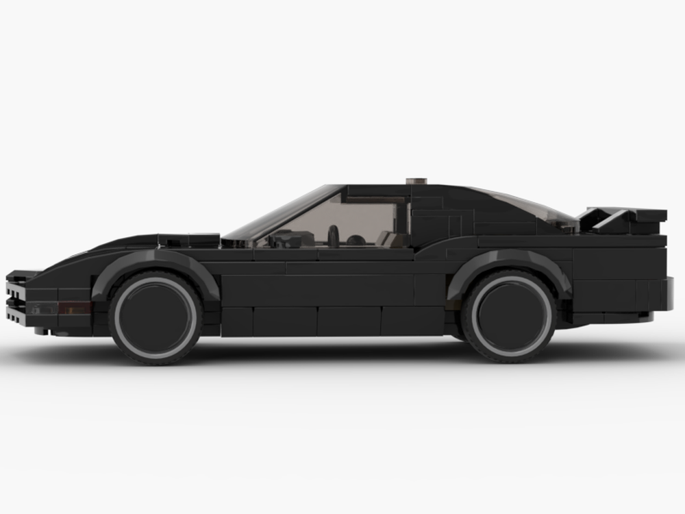 Lego Moc 1984 Pontiac Trans Am Kitt Knight Rider By Kinetickit