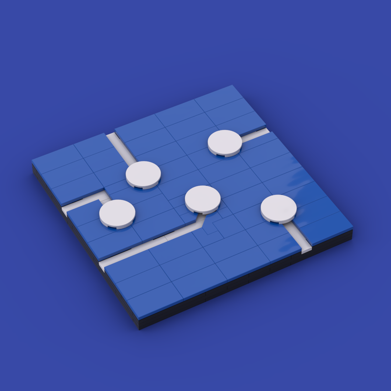 LEGO MOC Porto Tech Hub Logo by birdbrickbuilds | Rebrickable - Build ...