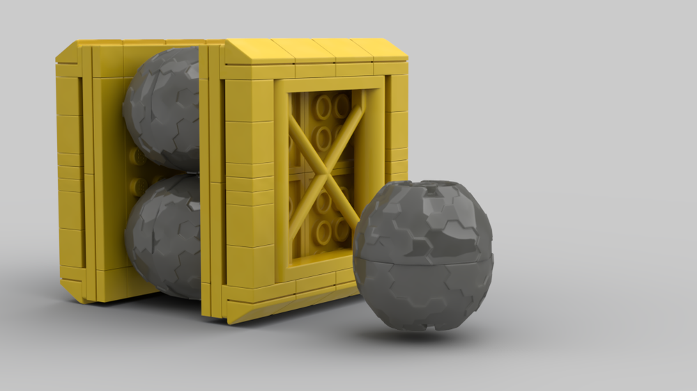 LEGO MOC Nuclear Projectile Container by Futurism_Lego | Rebrickable ...