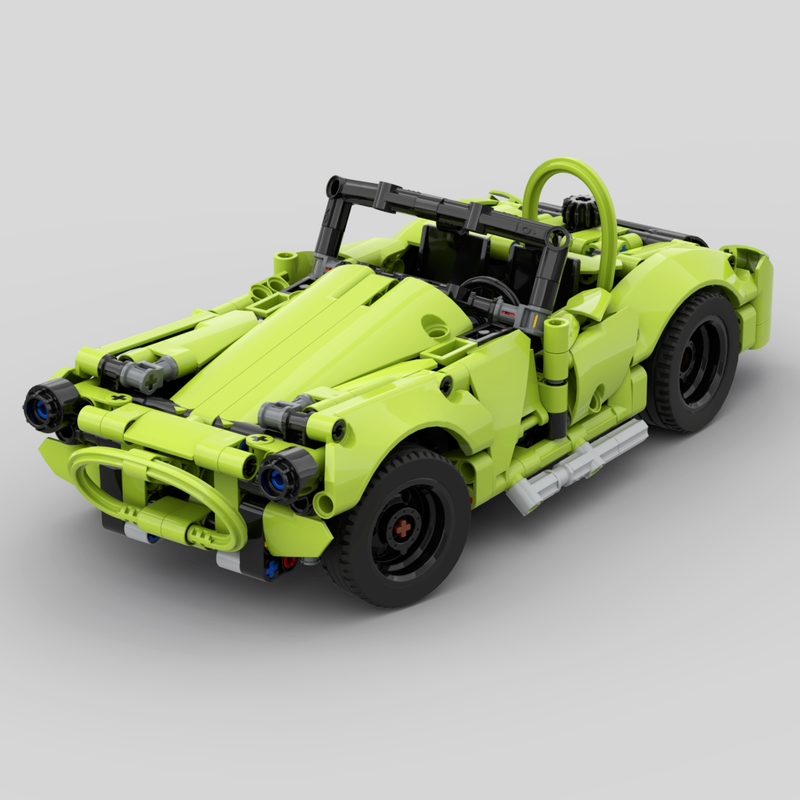 Lego Moc Shelby Cobra 427 Sc By Nahkriin Rebrickable Build With Lego