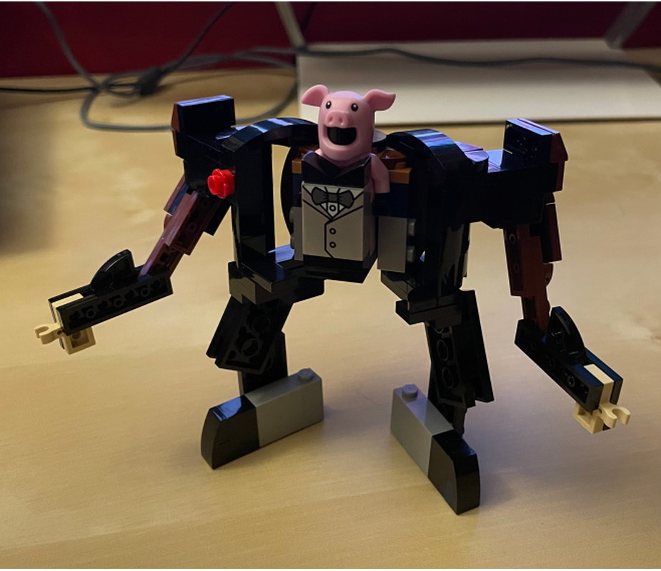 LEGO MOC Tuxedo Mech Suit by eric_nunya | Rebrickable - Build with LEGO