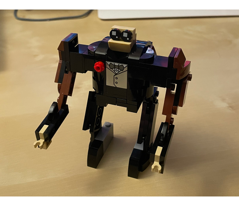 LEGO MOC Tuxedo Mech Suit by eric_nunya | Rebrickable - Build with LEGO