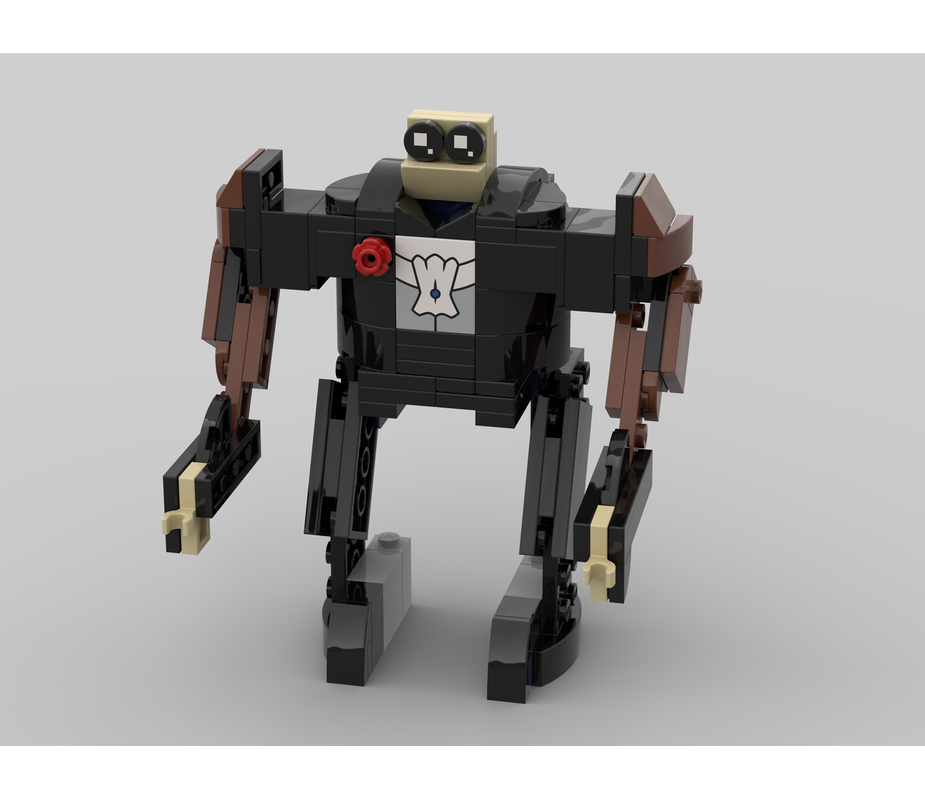 LEGO MOC Tuxedo Mech Suit by eric_nunya | Rebrickable - Build with LEGO