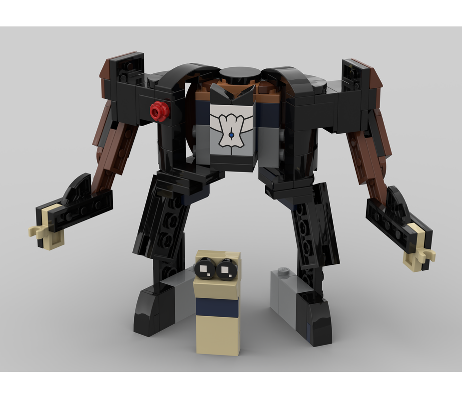 LEGO MOC Tuxedo Mech Suit by eric_nunya | Rebrickable - Build with LEGO