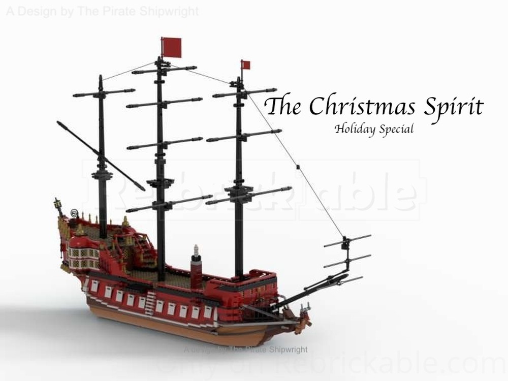 LEGO MOC The Christmas Spirit | Special Holiday-Themed Ship by The ...
