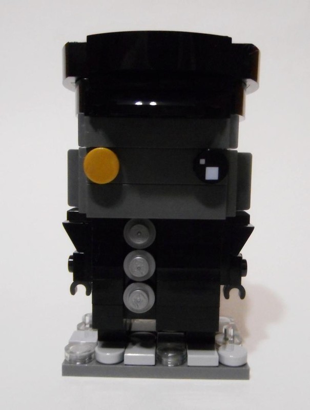 Lego Moc Enforcer Brickheadz By Igor X Rebrickable Build With Lego