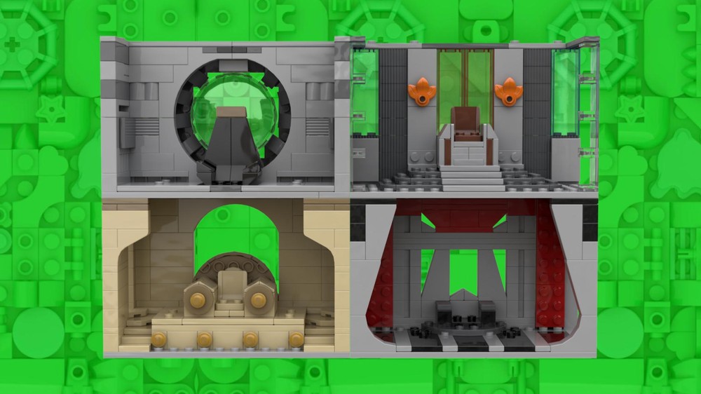 LEGO MOC Iconic Throne Room Mini Dioramas by Master Mouldie ...