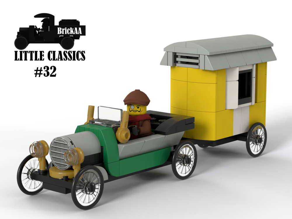 LEGO MOC Little classics #32 - Travel trailer by BrickAA | Rebrickable ...