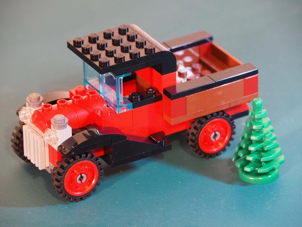 LEGO MOC Old-Time Pickup Truck by John-Tech | Rebrickable - Build with LEGO