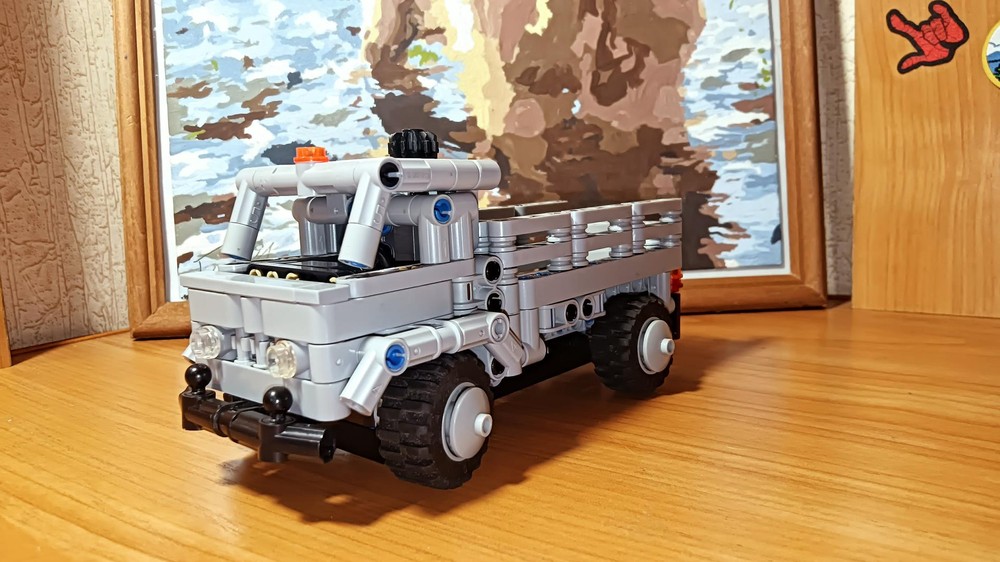 LEGO MOC GAZ-66 from Lego Technic by TimaLEGObro | Rebrickable - Build ...