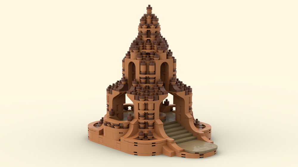 LEGO MOC Small Temple by Blockwise | Rebrickable - Build with LEGO