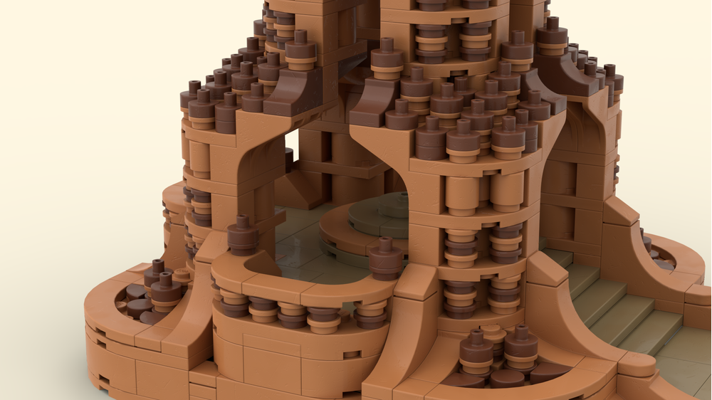 Lego Moc Small Temple By Blockwise Rebrickable Build With Lego