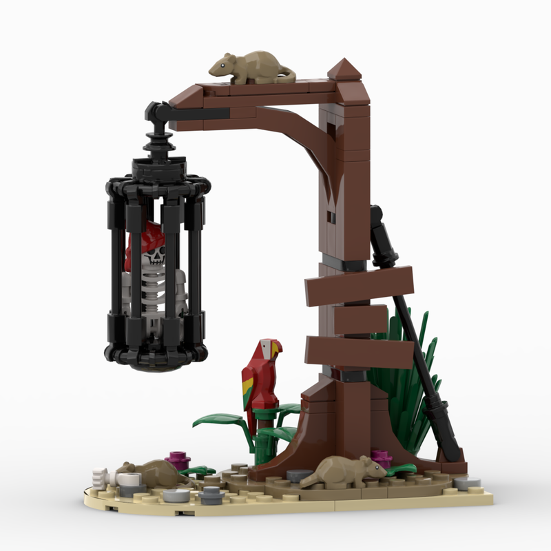 LEGO MOC Gibbet by Kolonialbeamterdemartinez | Rebrickable - Build with ...