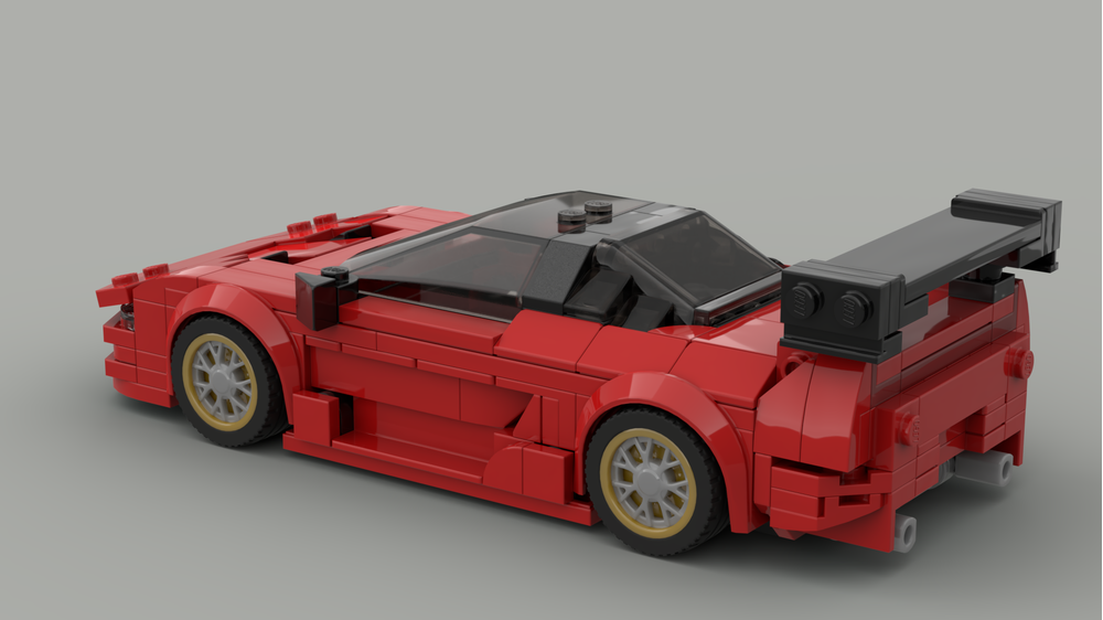 LEGO MOC Advance Honda NSX-R NA1 1992-1995 by metis_lee | Rebrickable ...