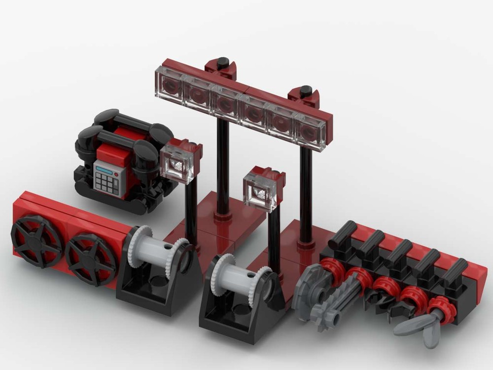 LEGO MOC Fire truck tools by BGBricks | Rebrickable - Build with LEGO