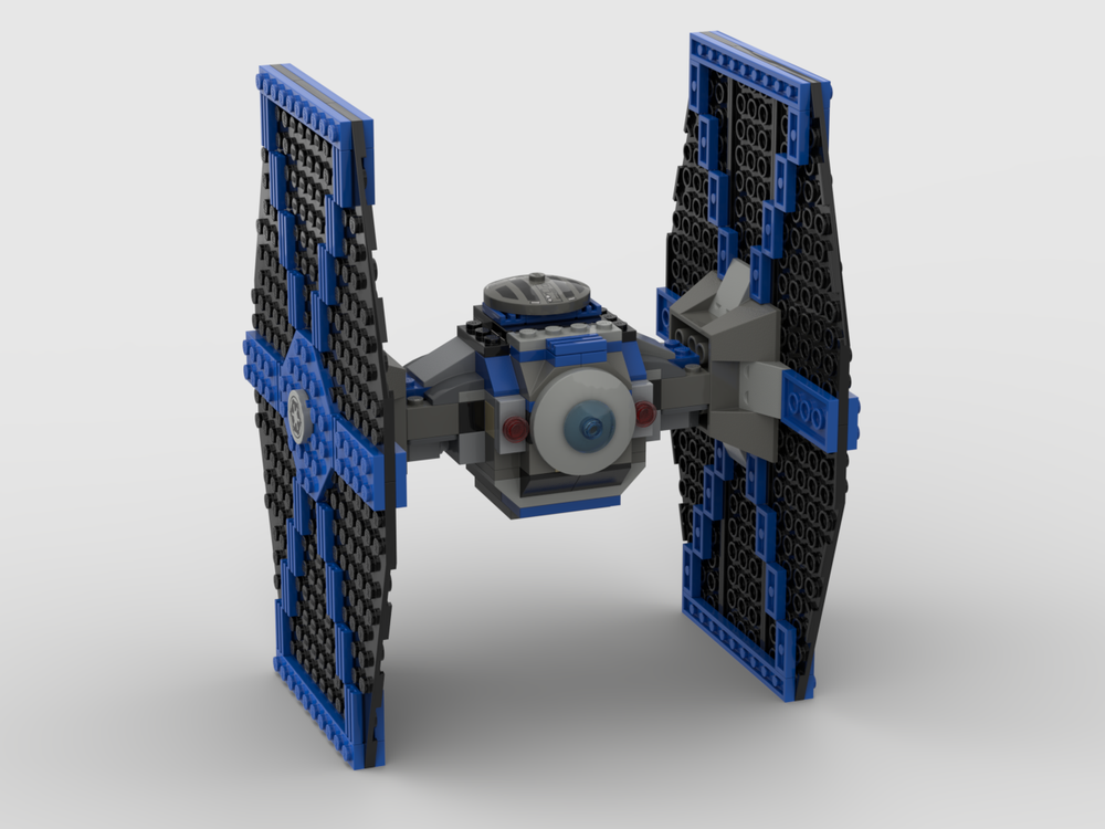 Lego Moc Tie Fighter 7146 Update By Sgtscoopy Rebrickable Build