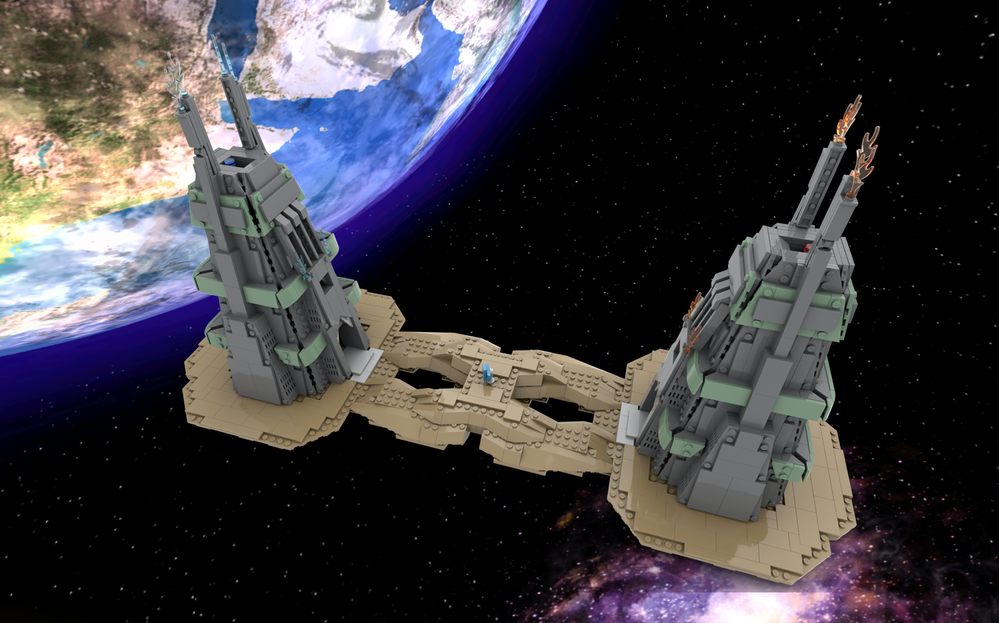LEGO MOC Facing Worlds - Unreal Tournament by polygoni | Rebrickable - Build with LEGO