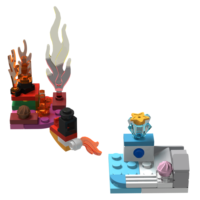 LEGO MOC 2022 Advent Challenge – Day 15 [Islands of Fire and Ice] by ...