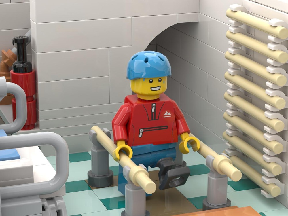 Lego Moc Modular Hospital By Ubertoyseu Rebrickable Build With Lego