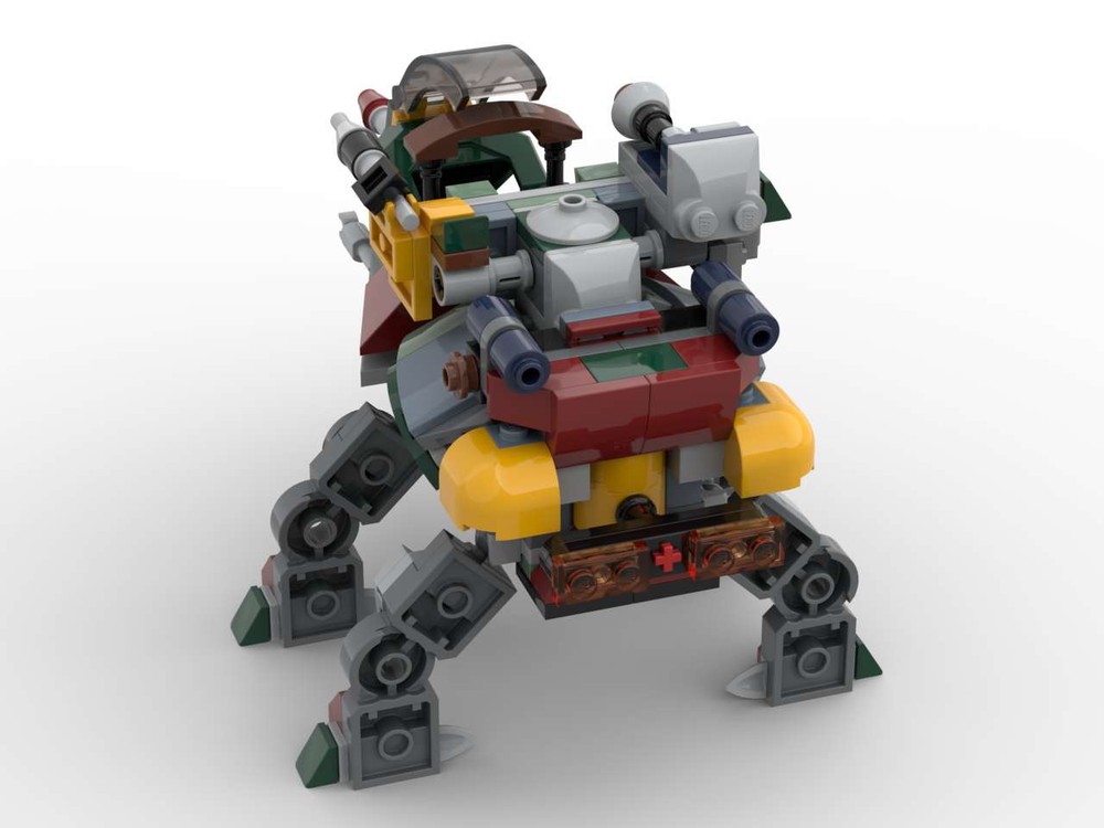 Lego Moc Ultra Mech 75369 75344 By Iwogla Rebrickable Build With Lego