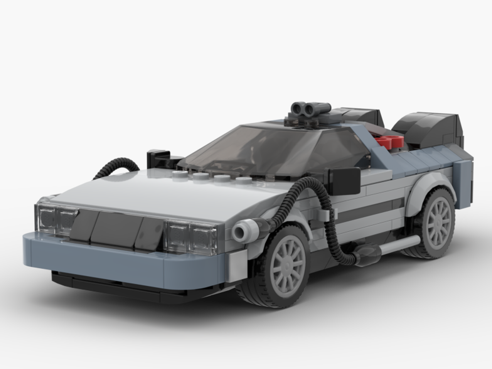LEGO MOC 1982 DeLorean DMC-12 | BTTF by KineticKit | Rebrickable ...