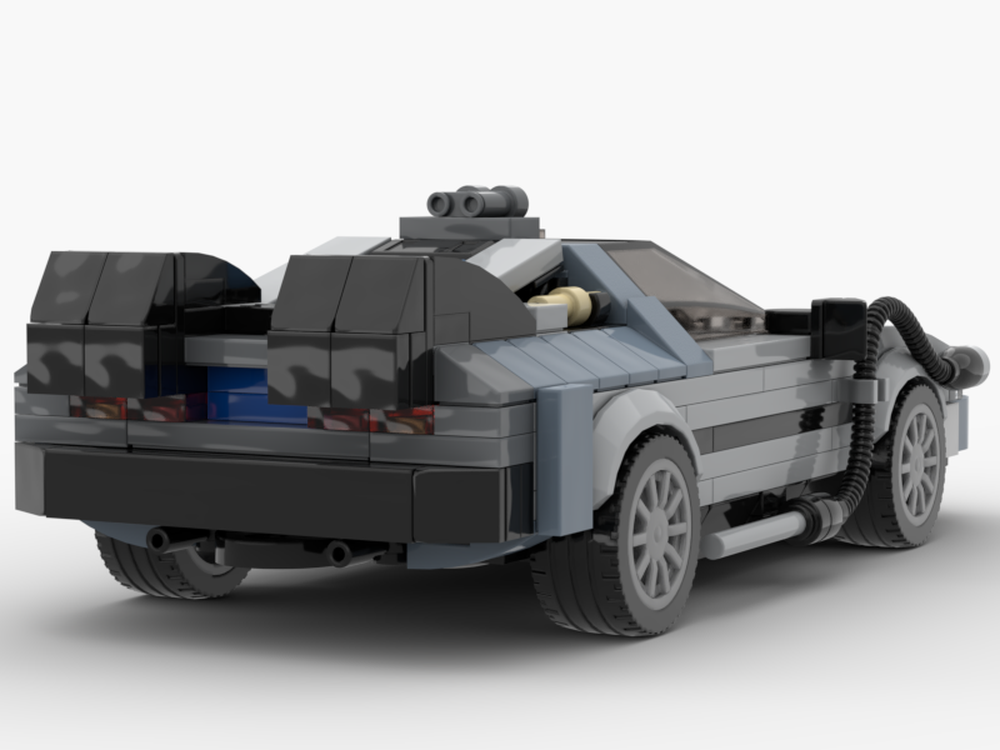 Lego Moc 1982 Delorean Dmc 12 Bttf By Kinetickit Rebrickable