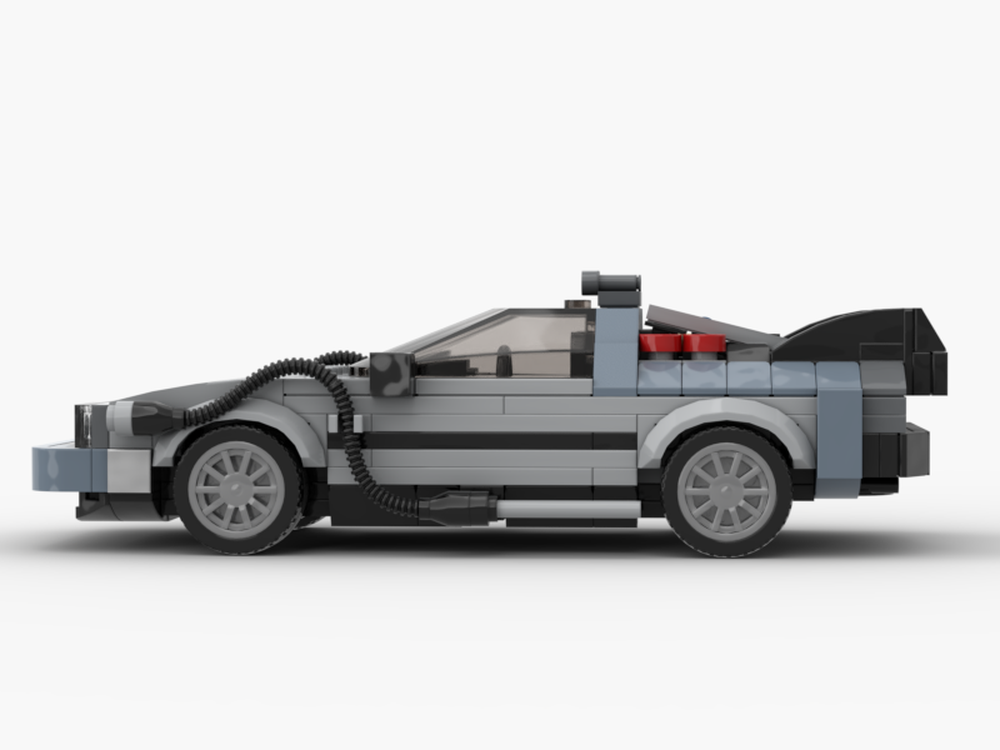 Lego Moc 1982 Delorean Dmc 12 Bttf By Kinetickit Rebrickable