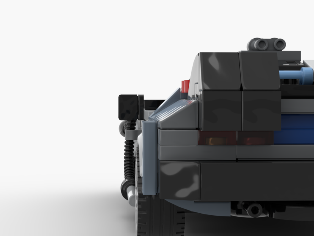 Lego Moc 1982 Delorean Dmc 12 Bttf By Kinetickit Rebrickable