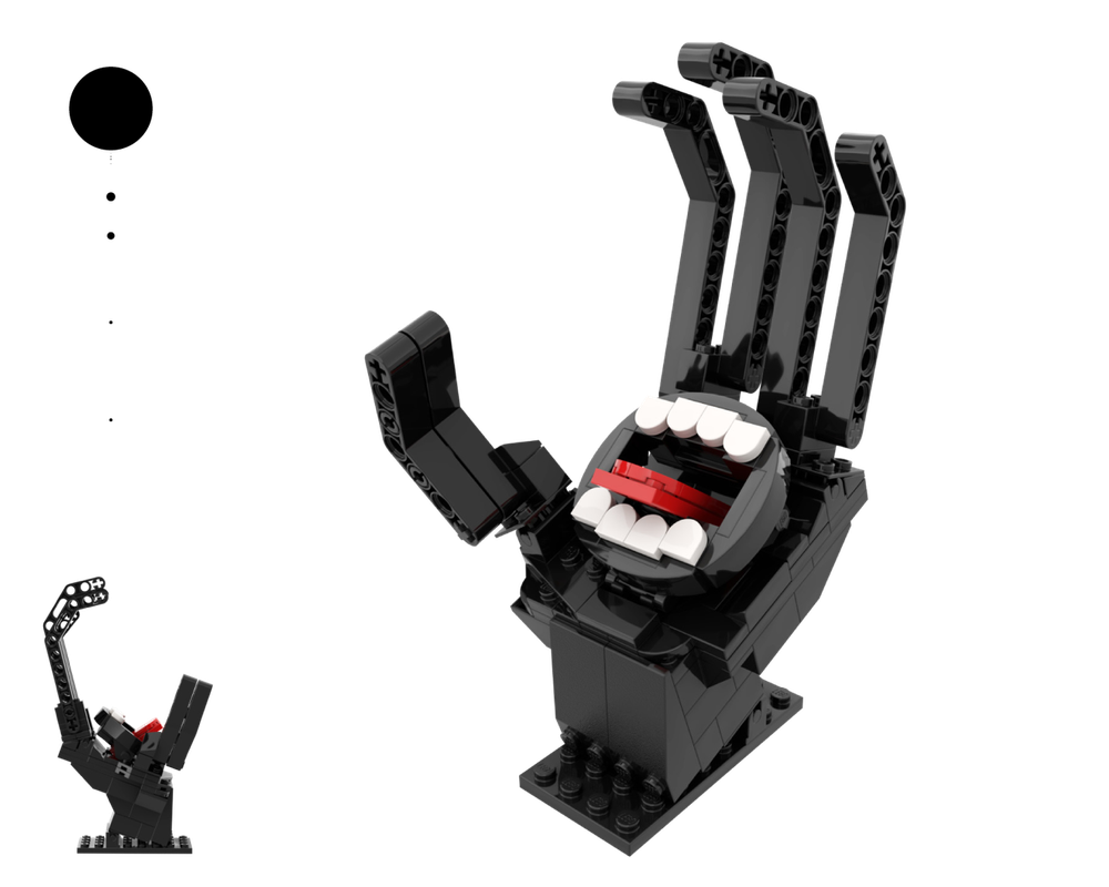LEGO MOC 17 Screaming hand - Santa Cruz by MyKidisanAlien | Rebrickable ...