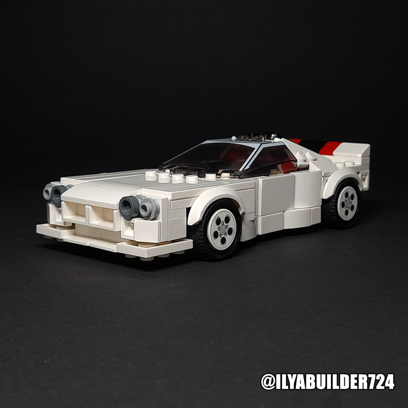 LEGO MOC 76908 Lancia Rally 037 by ilyabuilder724 | Rebrickable - Build ...
