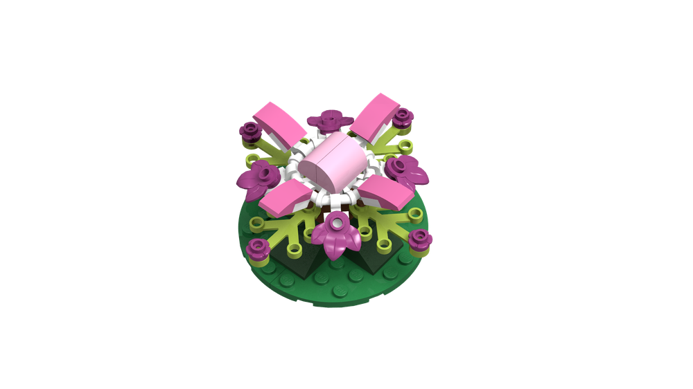 LEGO MOC Pink Flower 31136 Alternate Built by M4rkOS | Rebrickable ...
