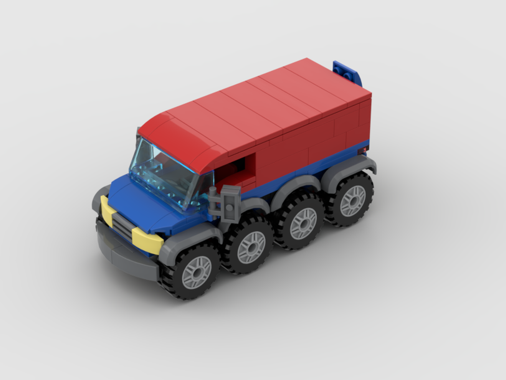 LEGO MOC 8x8 transporter by turlog | Rebrickable - Build with LEGO