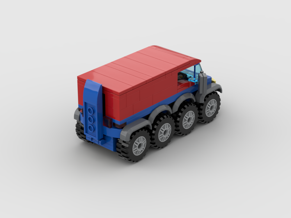 LEGO MOC 8x8 transporter by turlog | Rebrickable - Build with LEGO